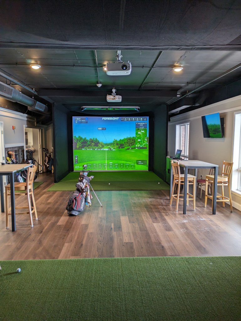 Simulator Room - Steeple Chase Golf Club
